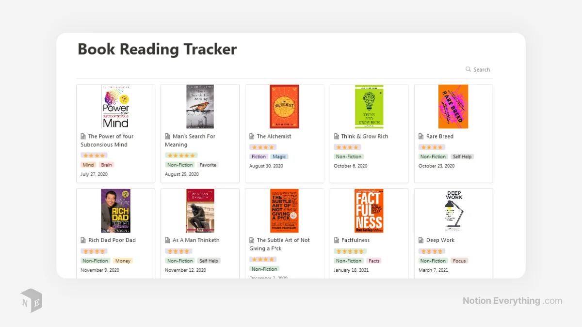 The Best Notion Reading List Templates For 2024